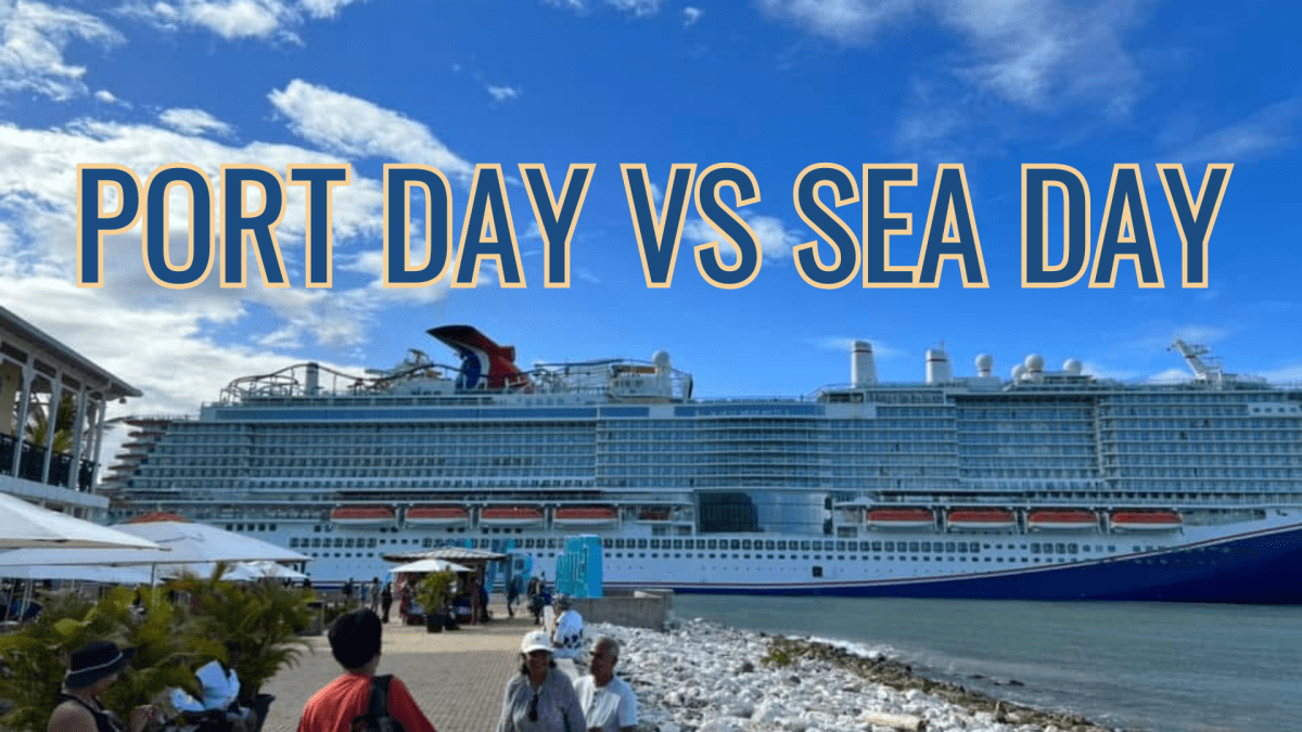 A Day in the Life: What to Expect on a Sea Day vs. a Port Day – Sea ...
